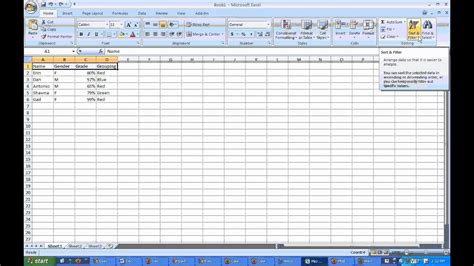 Filtering A Database YouTube
