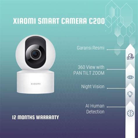 Xiaomi Mi Home Smart Cctv Camera C P K Wifi Ip Cam Kamera Xiaomi Smart Camera C