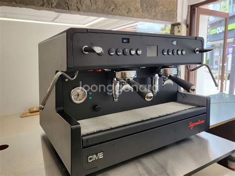 판매 씨메 시그니처 토탈 블랙 2그룹 커피머신 커피기기 중고나라