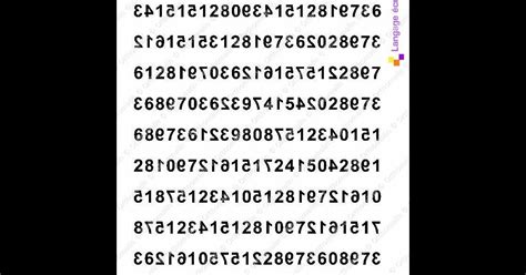 Ressource Orthophonie Les Chiffres Inversés Orthomalin