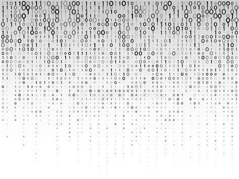 Digital Binary Code Computer Matrix Data Falling Numbers Coding