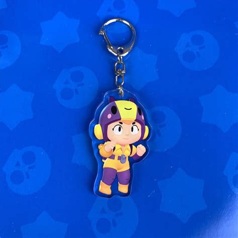 Bea Brawl Stars Keychains Key Ring Brawl Stars