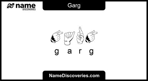 garg name meaning and origin