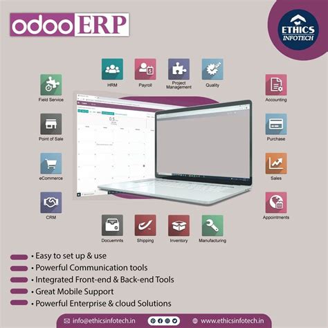 Odoo ERP At Best Price In Vadodara By Ethics Infotech LLP ID