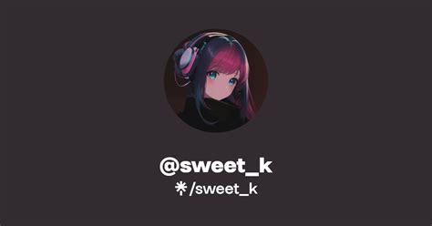 Sweet K Twitter Instagram Tiktok Twitch Linktree