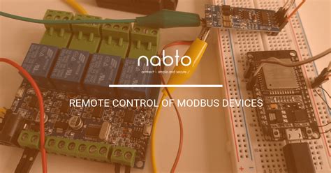How To Use Esp32 For Cost Optimized Remote Control Of Modbus Devices