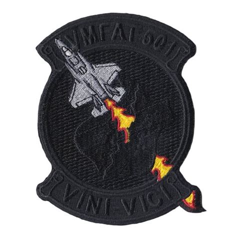 Vmfat 501 Custom Patches Marine Fighter Attack Training Sq