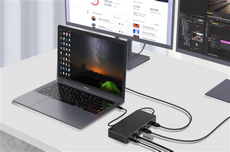 Hypertec Hypertec Prodock Station Universal Usb C And Usb A Triple Dis