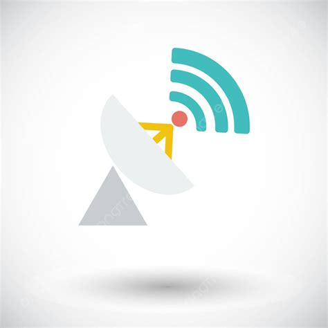 Satellite Antenna Receiving Wireless Broadcasting Vector Receiving Wireless Broadcasting Png