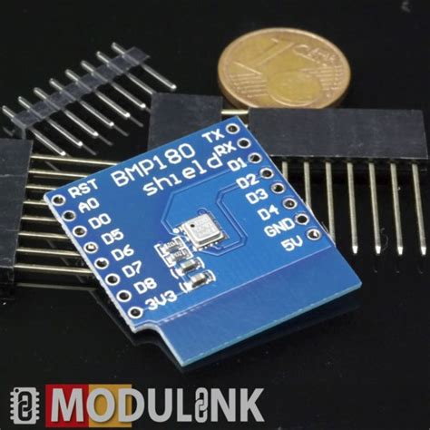 ProtoBoard Lochraster WeMosD1 Mini Shield NodeMCU ESP8266 ModuLink