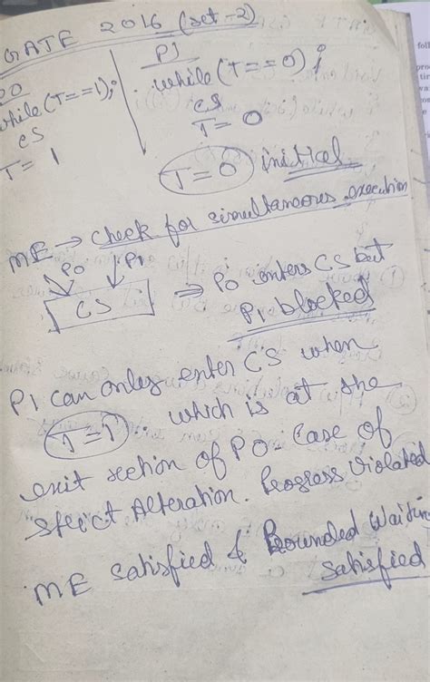 Operating System Gate Cse 2016 Set 2 Question 48