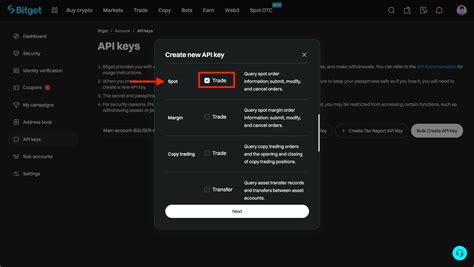 how to create bitget api keys and connect to dash 2 trade dash 2 trade