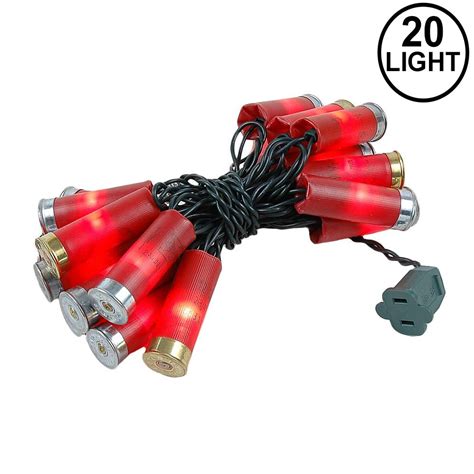 Shotgun Shell String Lights Novelty Lights Inc