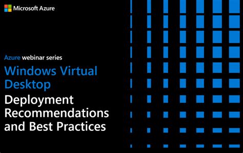 Azure Webinar Series Windows Virtual Desktop Deployment