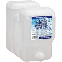Stater Bros Water Distilled Allergy And Ingredient Information