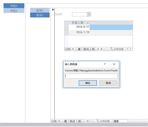 Access利用导航窗体控件对子窗体实现组合框动态查询的示例【access软件网】