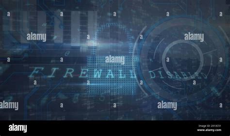 Image Of Texts Over Padlock Cloud Shield And Circles Over Graph