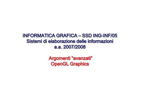 Ppt Esempio Opengl Texture3c Powerpoint Presentation Free Download