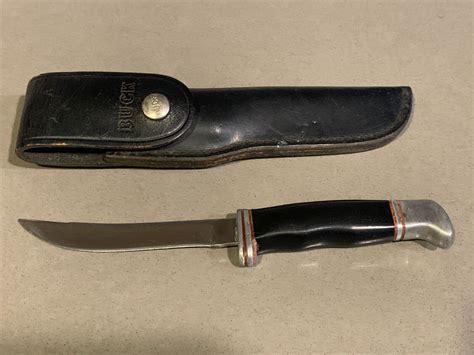 Vintage Buck Fixed Blade Hunting Knife At Lloyd Sutton Blog