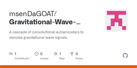 github msendagoat gravitational wave isolation with autoencoder
