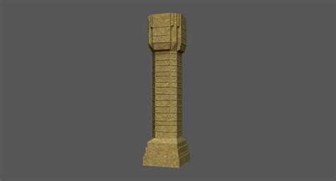 column unity 3d model