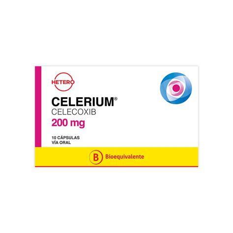 Celerium 200 Mg 10 Cápsulas