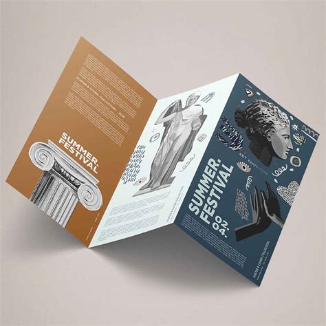 A4 Folded Leaflets 123 Print 123print Ie