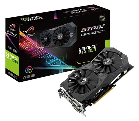 Asus Geforce Gtx 1050 Rog Strix Gtx1050 2g Gaming 2gb Gddr5 128 Bit Pci