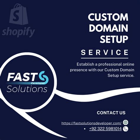 Custom Domain Setup Fast Solutions Developer