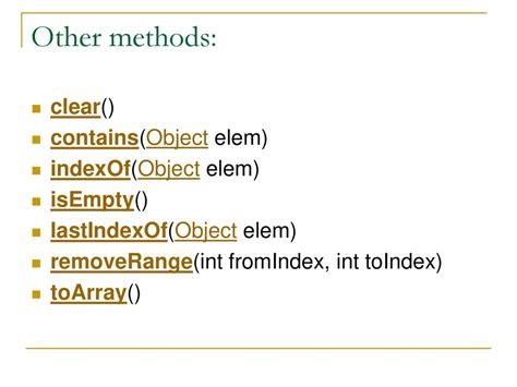 Arraylist Ppt Download