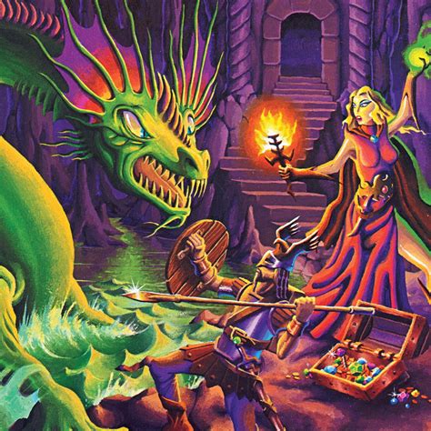 Dungeons And Dragons Erol Otus 18 X 24 Art Print Super7