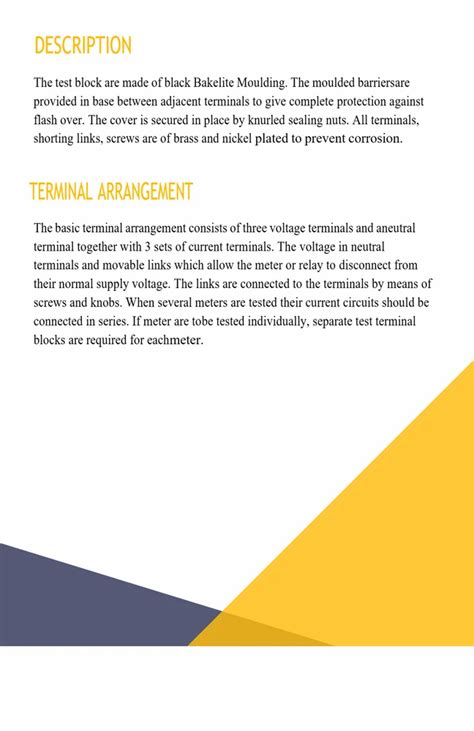 Three Phase Test Terminal Block At ₹ 1000piece In Ahmedabad Id 2853968487912