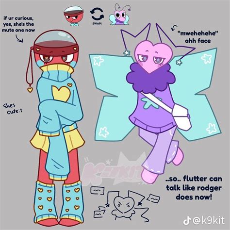 Gigi And Flutter Swap Up In 2025 Cute Doodles Cute Drawings Dandy Comic