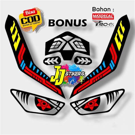 Jual Stiker Lampu Alis Vario Stiker Alis Dan Lampu