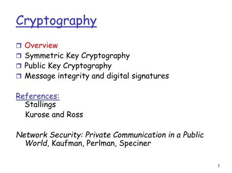 Ppt Cryptography Powerpoint Presentation Free Download Id302800