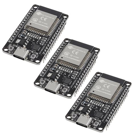 Aitrip 3pcs Type C 30pins Cp2102 Esp Wroom 32 Esp32 Esp 32s Development Board 24ghz Dual Mode