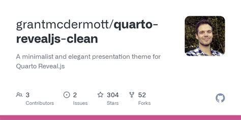 Github Grantmcdermott Quarto Revealjs Clean A Minimalist And Elegant Presentation Theme For