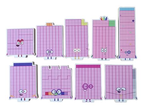 Numberblocks Personagens 81 Ao 89 Brinca Mais