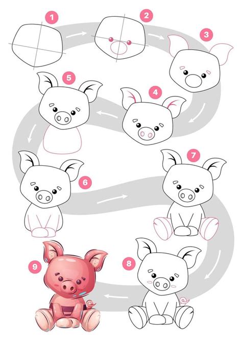 How To Draw Cartoon Characters Step By Step For Beginners