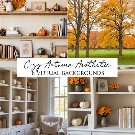 Autumn Teams Background Etsy
