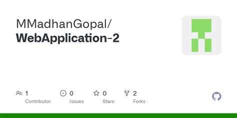 Github Mmadhangopal Webapplication