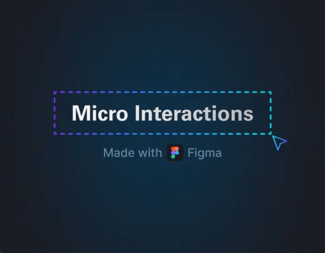 Micro Interactions Ui Design Figma On Behance