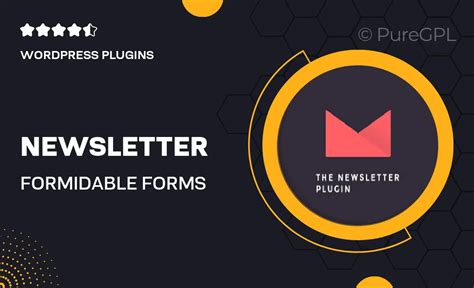 Newsletter Formidable Forms