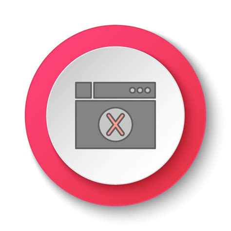 round button for web icon database server browser button banner round