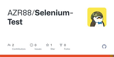 Github Azr88selenium Test