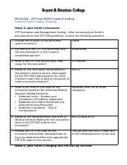 CPT And HCPCS Coding Encounter Analysis Coding Tips Course Hero