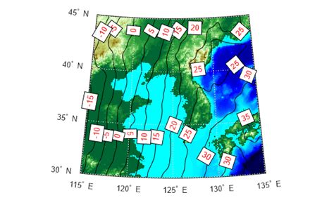 clabelm label map contour plot matlab