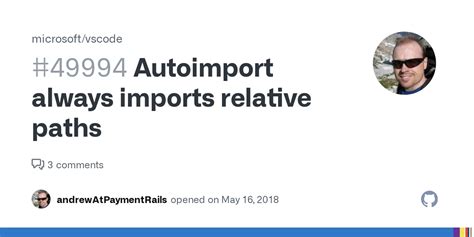 Autoimport Always Imports Relative Paths Issue Microsoft Vscode GitHub