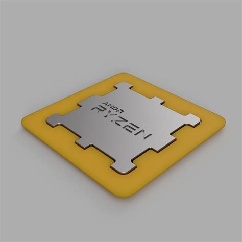 Stl File Cpu Guard For Amd Ryzen 7000・3d Printer Model To Download・cults
