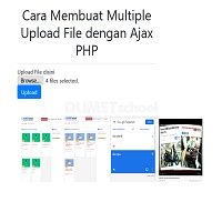 Cara Membuat Multiple Upload File Dengan Ajax PHP